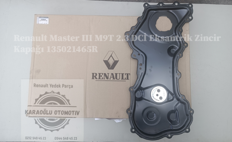 135021465R Renault Master 3 M9T 2.3 DCİ Eksantrik Zincir Kapağı ...