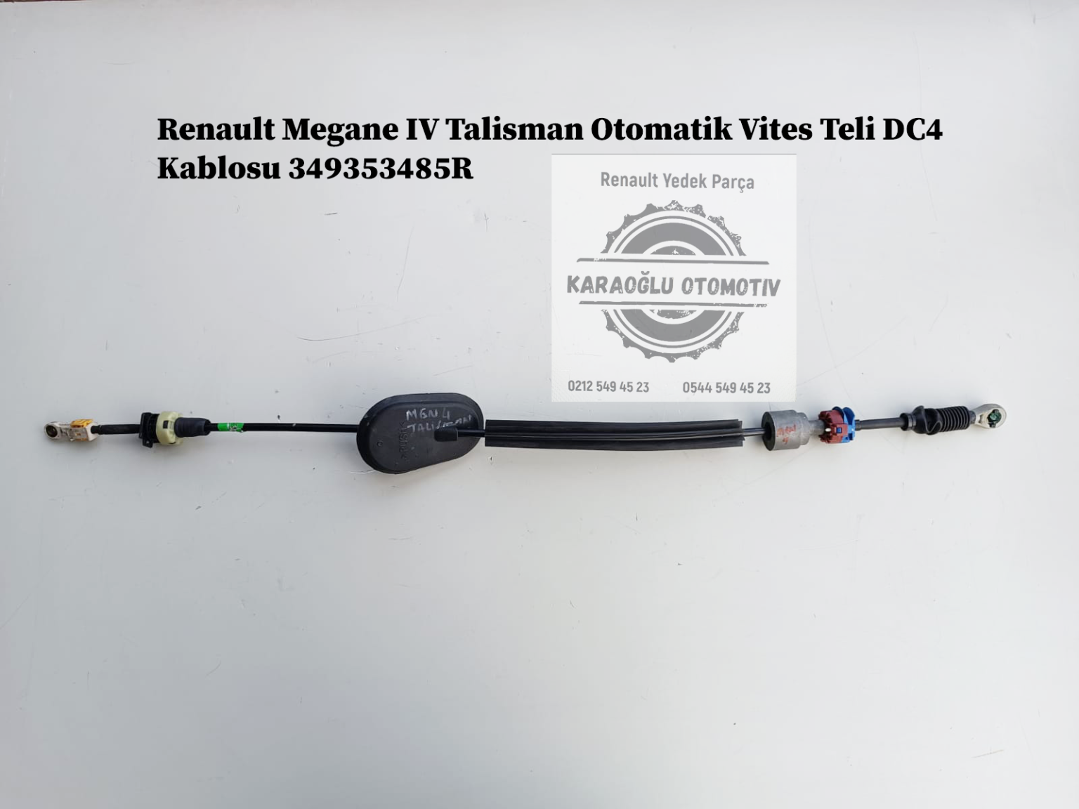 349353485R Renault Megane 4 Talisman Otomatik Vites Teli DC4 Kablosu ...